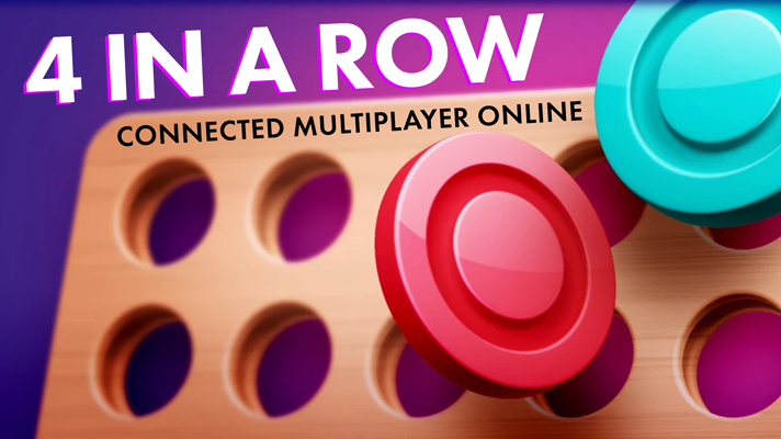 4 In A Row Connected Multiplayer Online 🕹️ Mainkan di CrazyGames