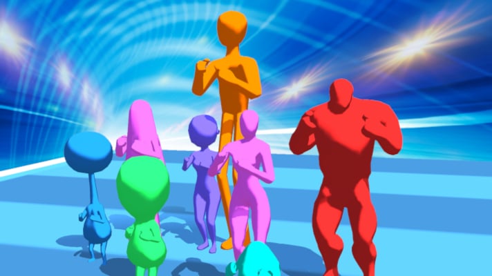 Stickman Crowd Fight 🕹️ Play Stickman Crowd Fight on CrazyGames