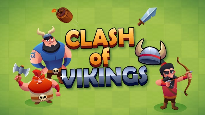Clash of Vikings 🕹️ CrazyGames에서 플레이하기