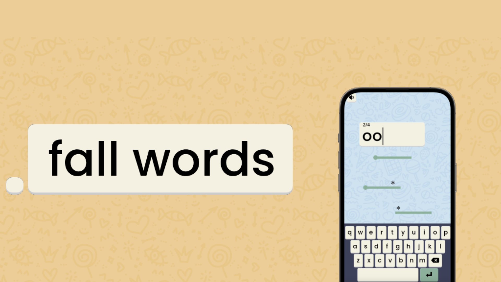 Fall Words 🕹️ Mainkan di CrazyGames