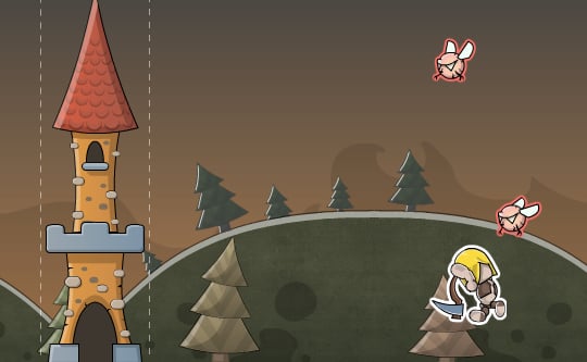 Flying Castle 🕹️ Spil Flying Castle på CrazyGames