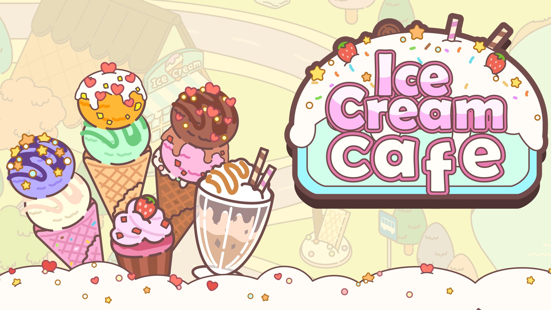 Ice Cream Cafe 🕹️ Hraj na CrazyGames