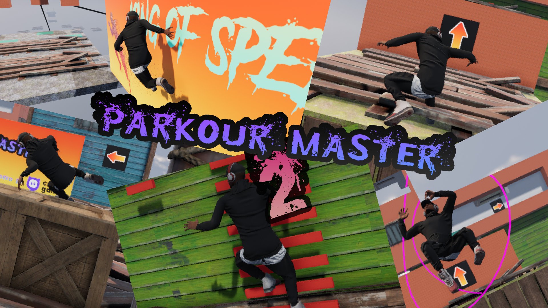 Parkour Master 2 🕹️ Speel op CrazyGames