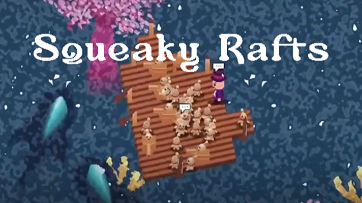 Squeaky Rafts 🕹️ Mainkan di CrazyGames