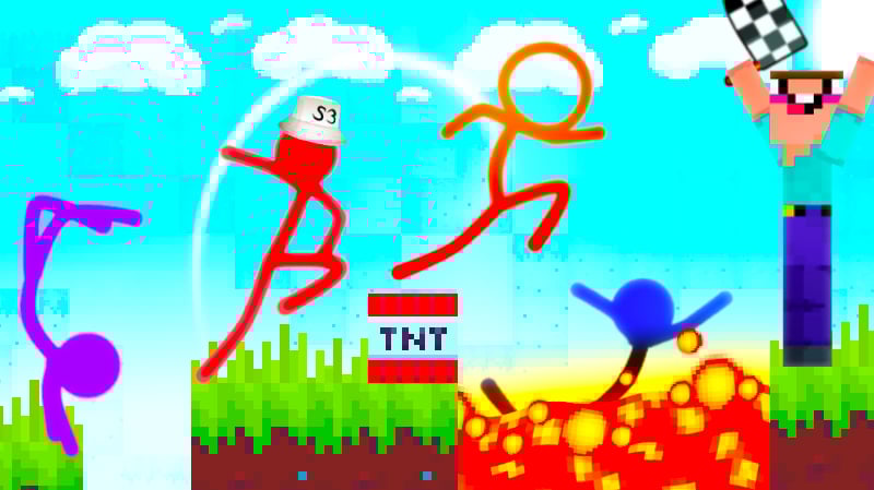 Stickman Parkour 3 🕹️ Play on CrazyGames